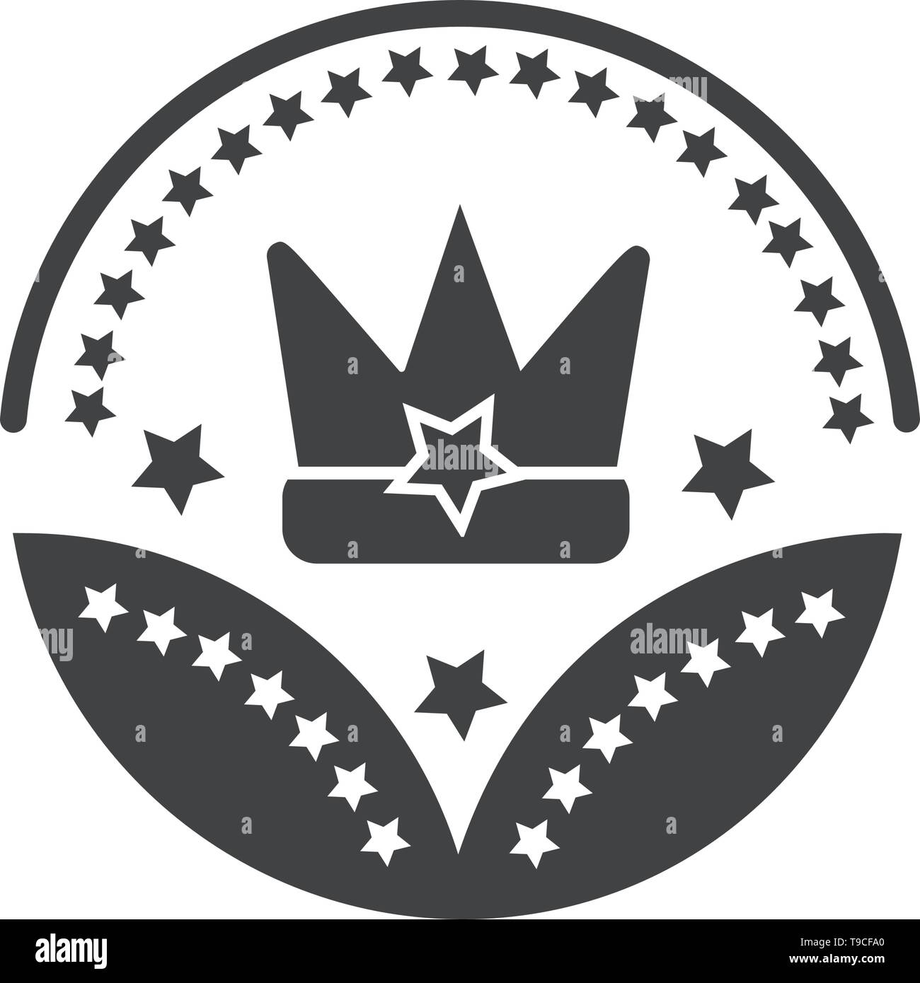 Crow symbol hi-res stock photography and images - Alamy