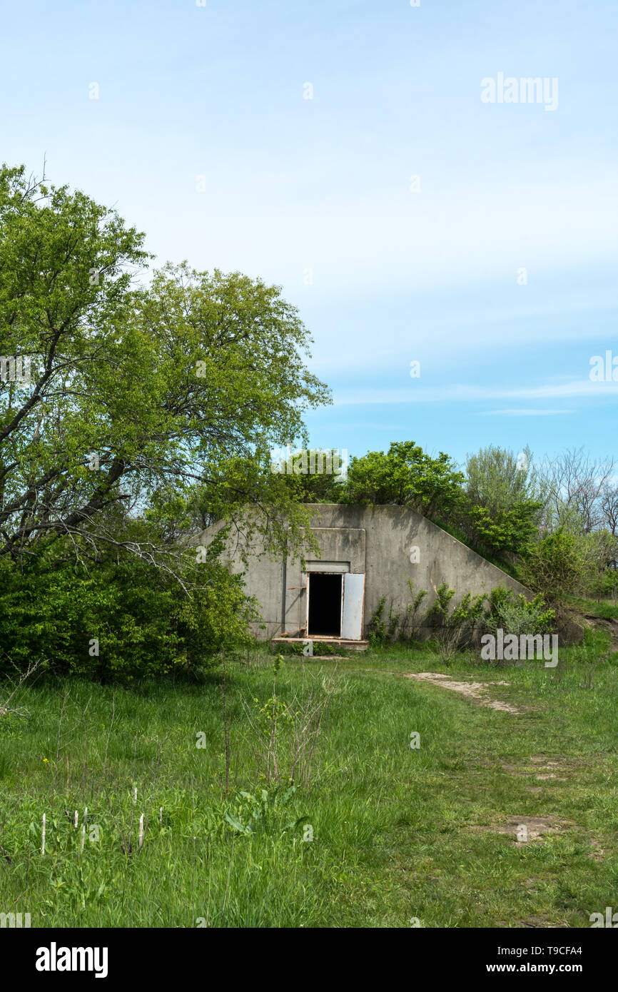 Old ammunition bunkers hi-res stock photography and images - Alamy