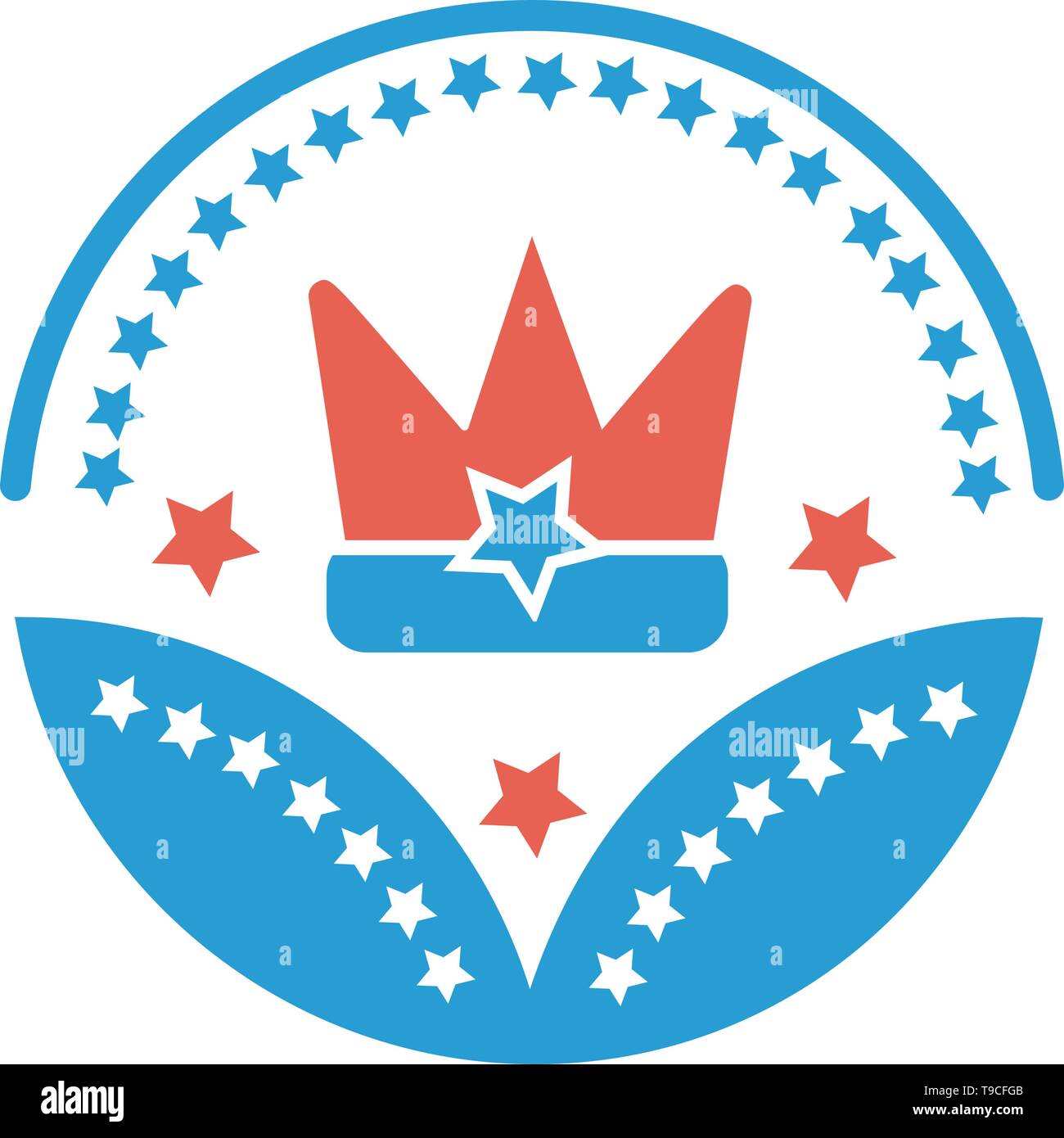 Crown award vector sign icon- vector crow symbol business icon Stock ...