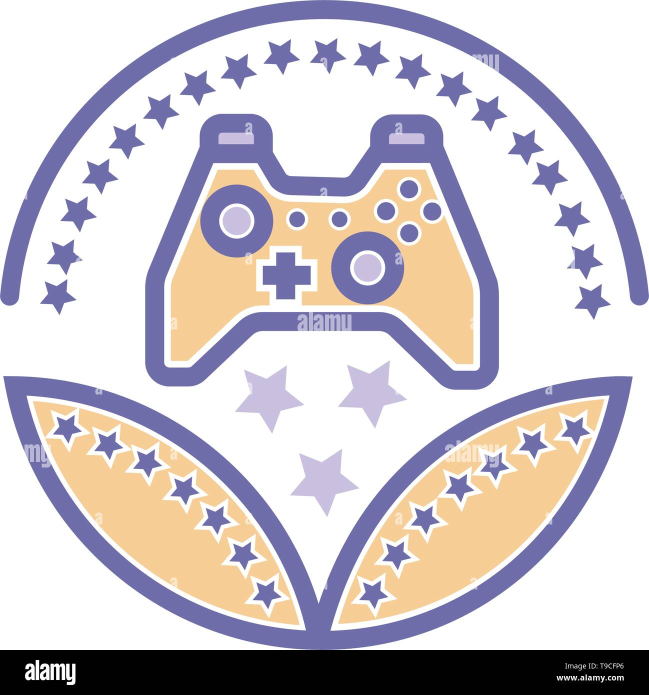 game award icon- vector sign game icon for your business or website ...