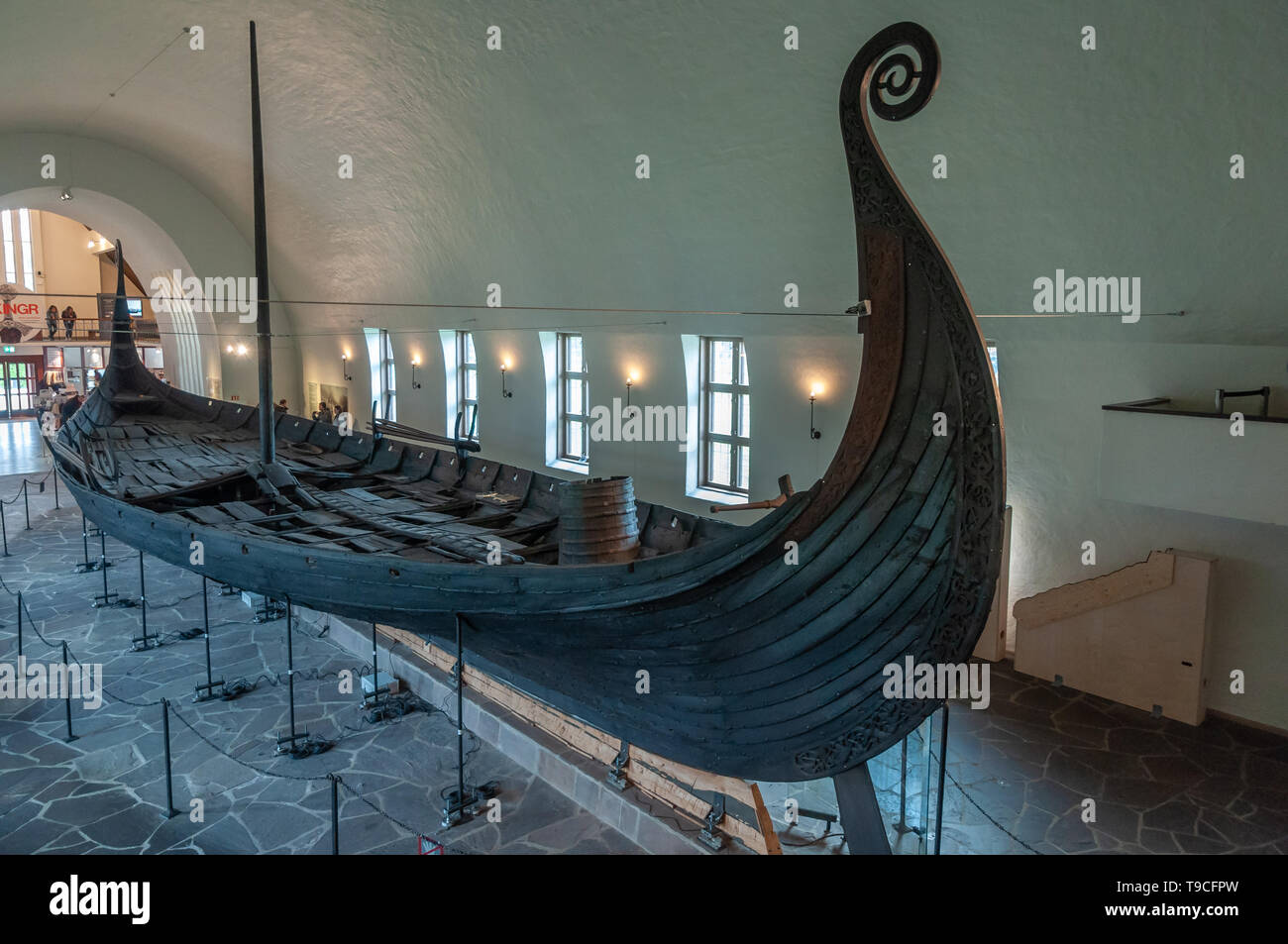 Oseberg viking ship hi-res stock photography and images - Alamy