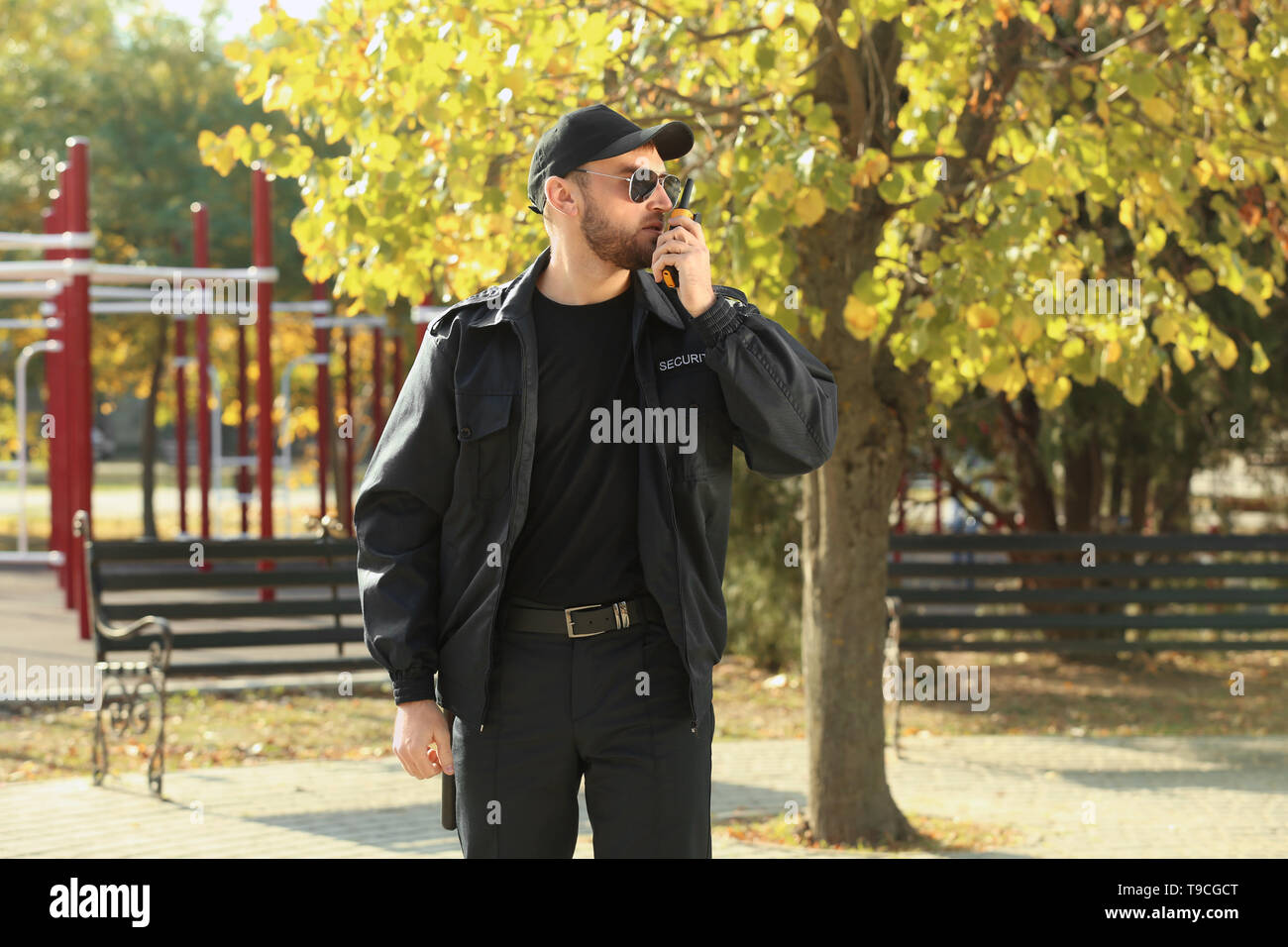 Radio transmitter security staff hi-res stock photography and images ...