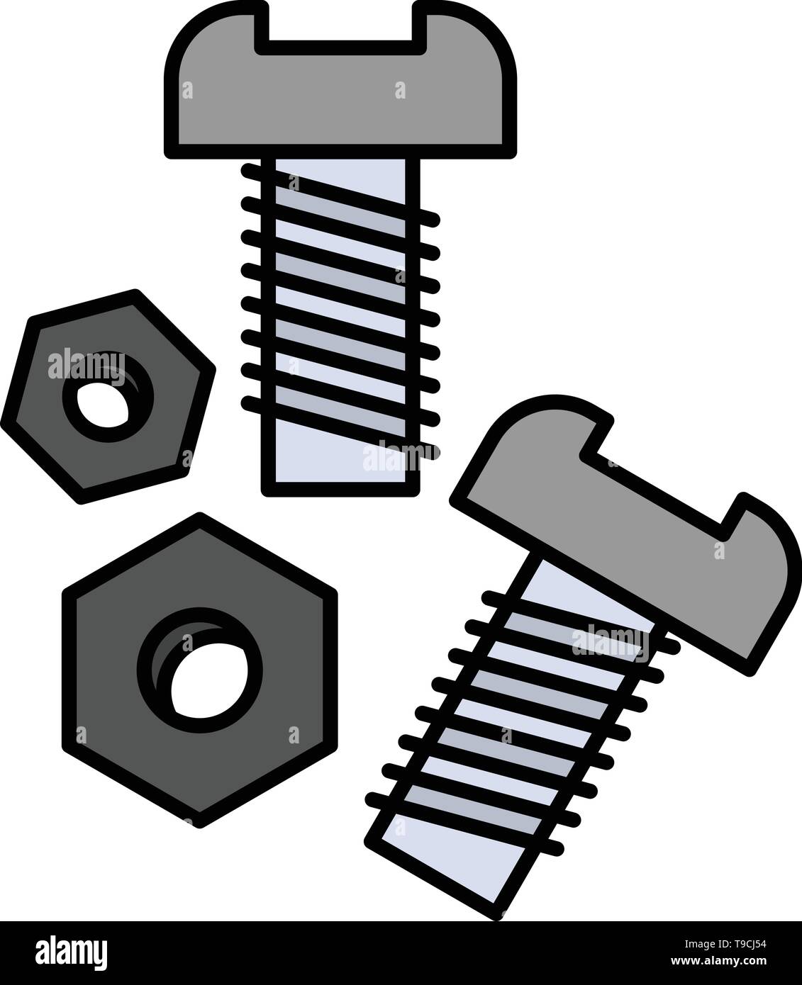 Nuts Bolts Screws Clip Art