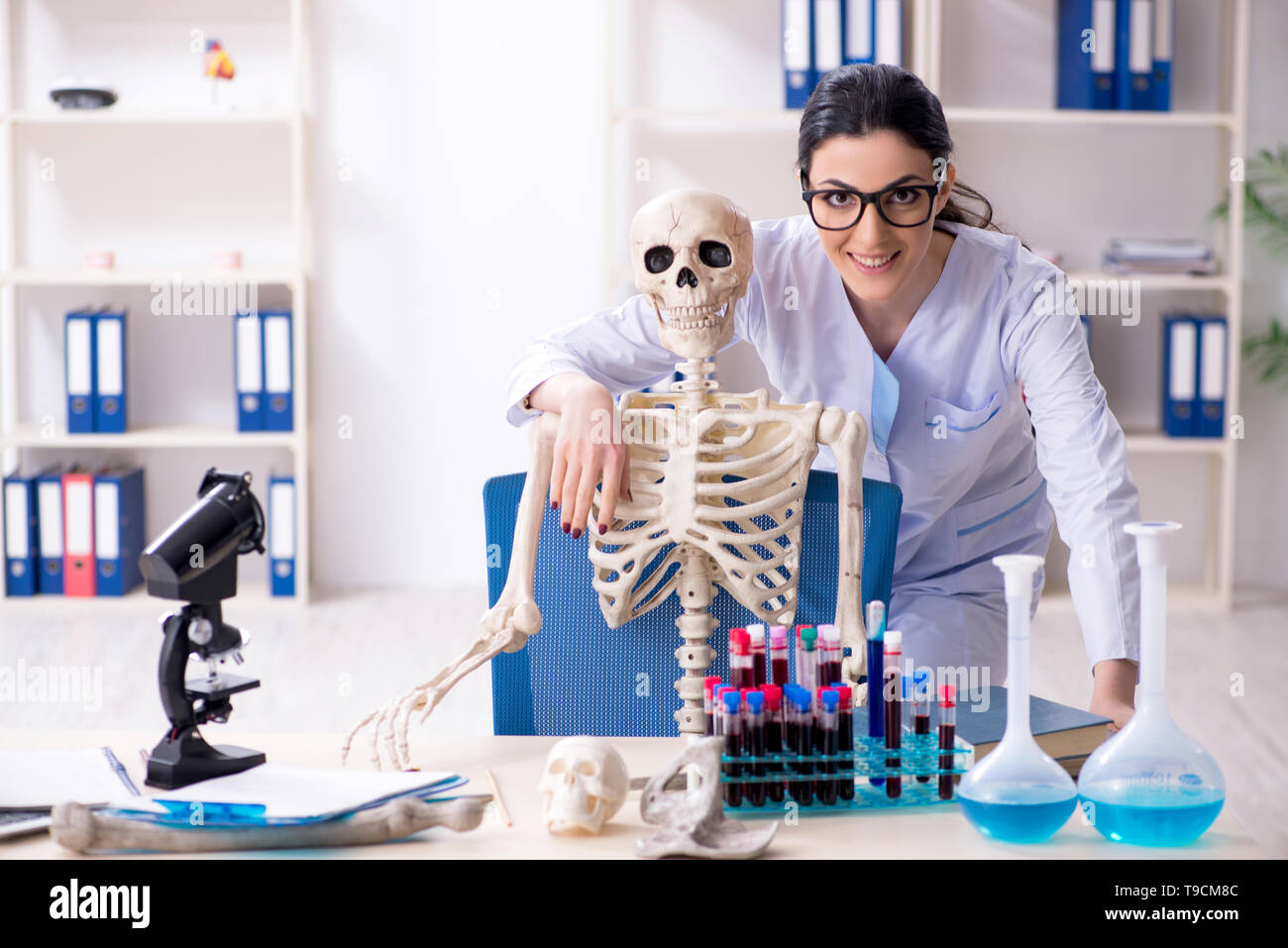 Female paleontologist working hi-res stock photography and images - Alamy