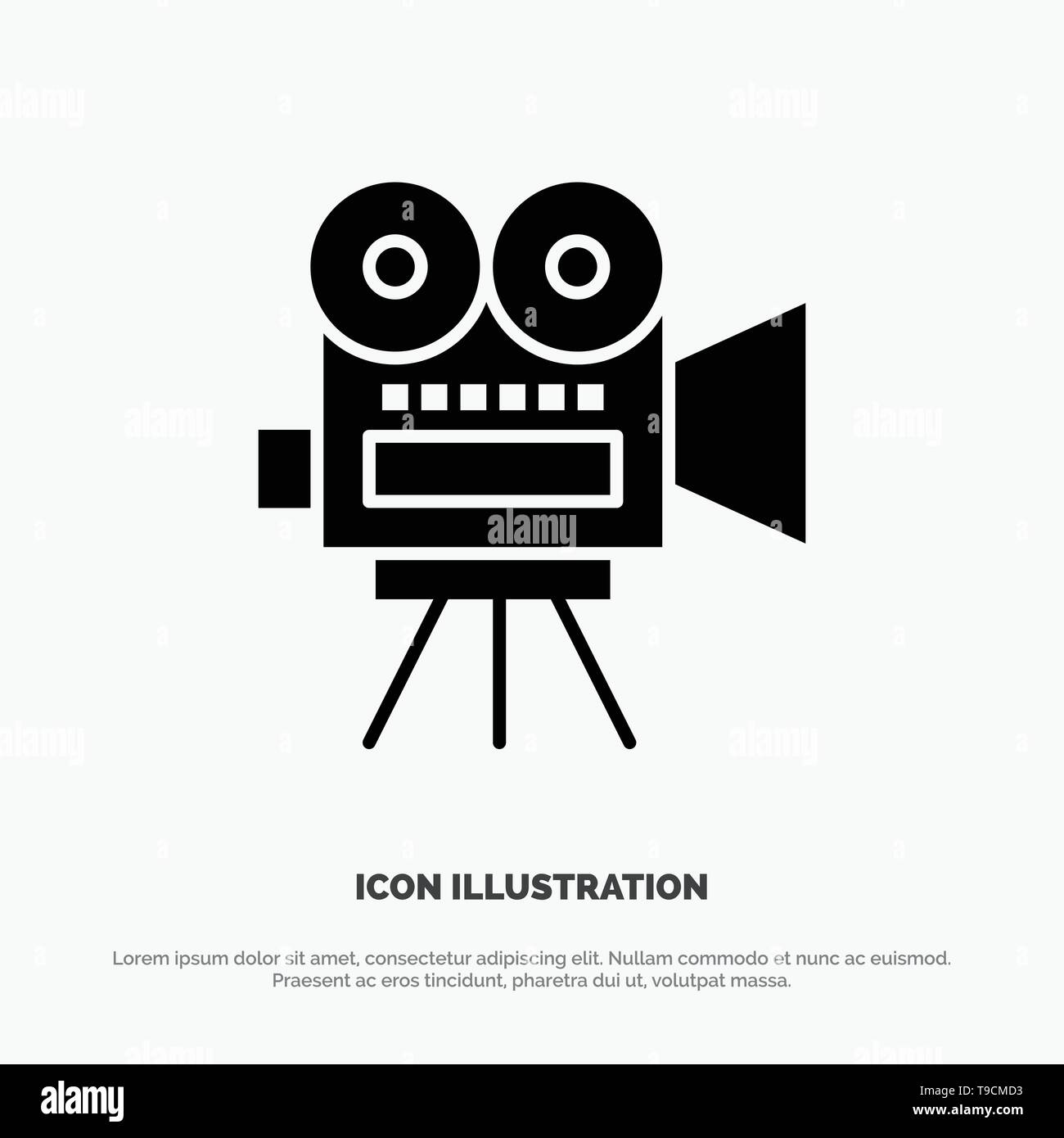 Old school movie camera hi-res stock photography and images - Alamy