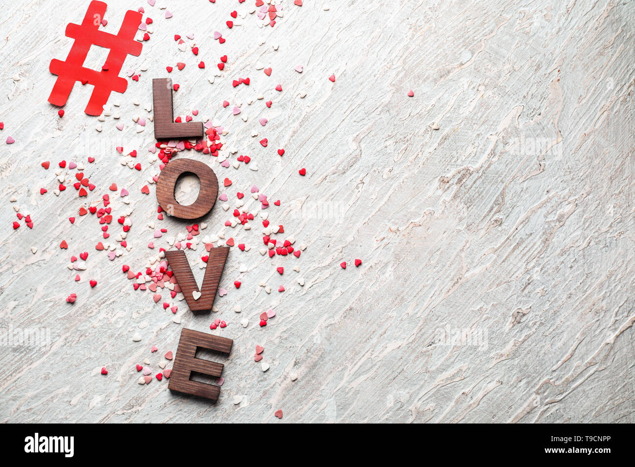 Hashtag love hi-res stock photography and images - Alamy