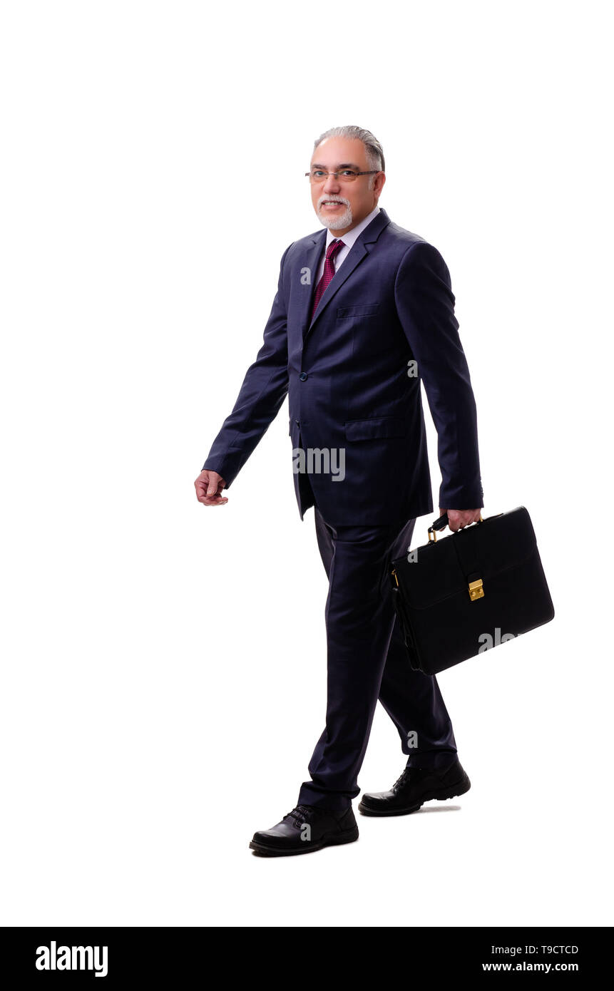 Bearded corporate employee Cut Out Stock Images & Pictures - Alamy