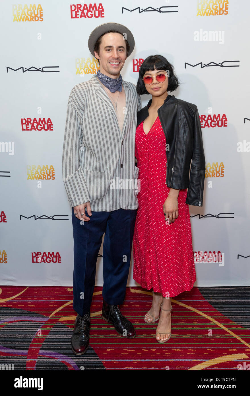 New York, NY - May 17, 2019: Reeve Carney and Eva Noblezada attend 85th ...