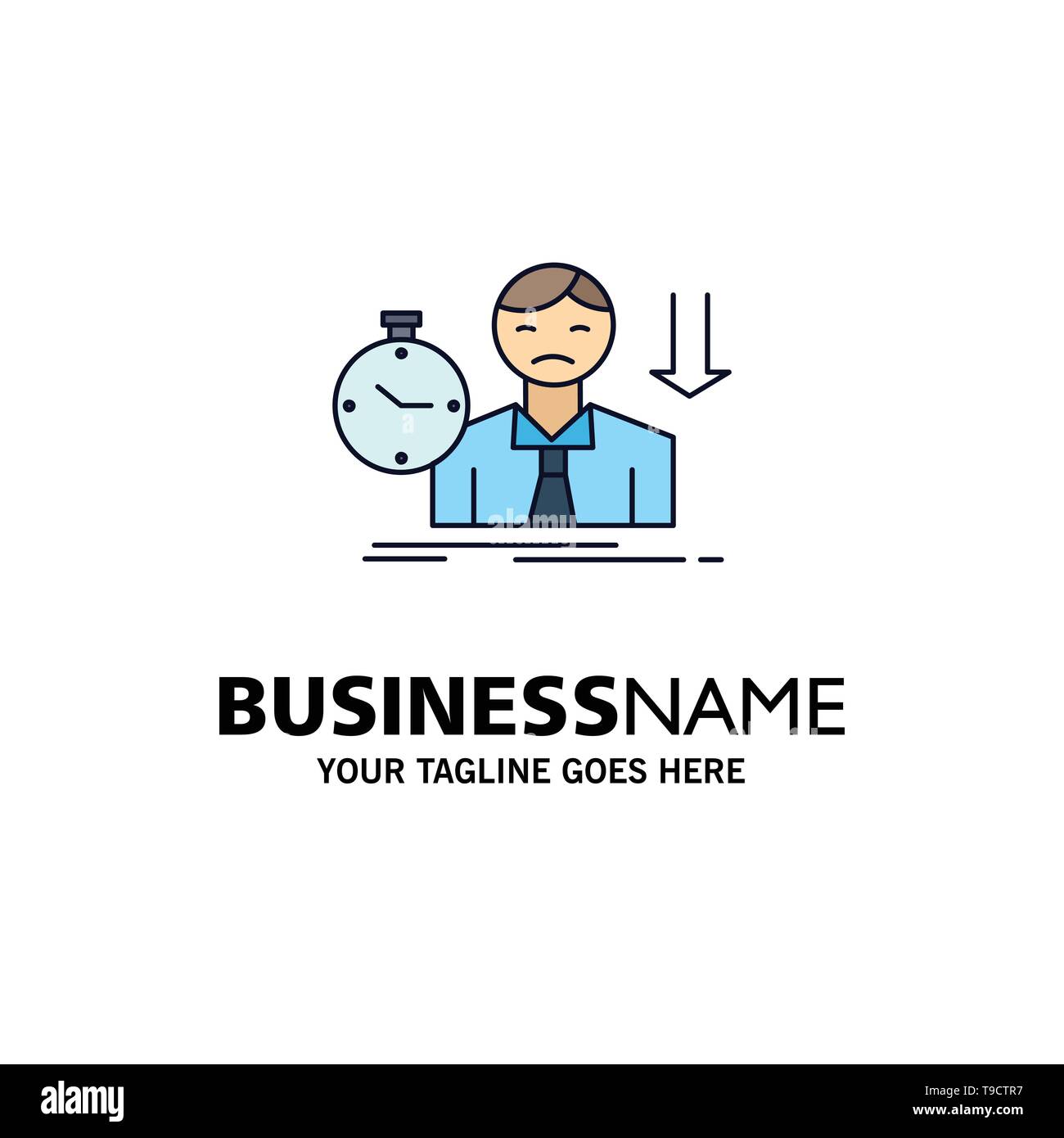 Difficult time Stock Vector Images - Alamy