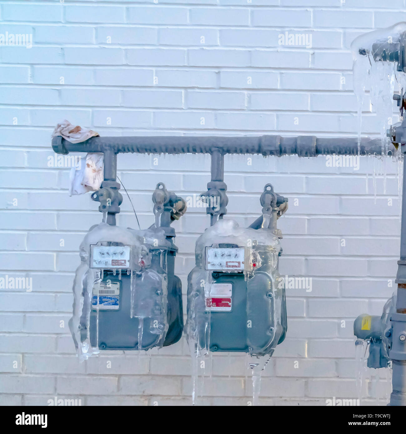 Covered water meter hi-res stock photography and images - Alamy
