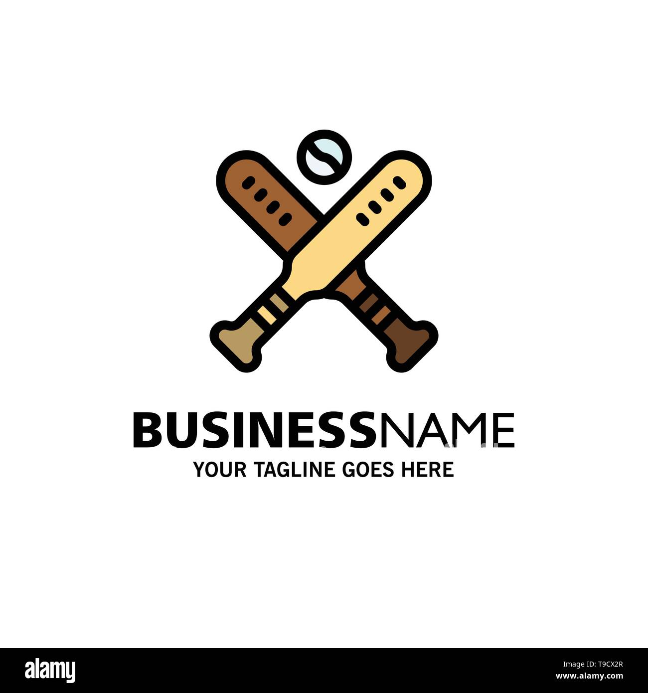 Bat business logo Cut Out Stock Images & Pictures - Alamy