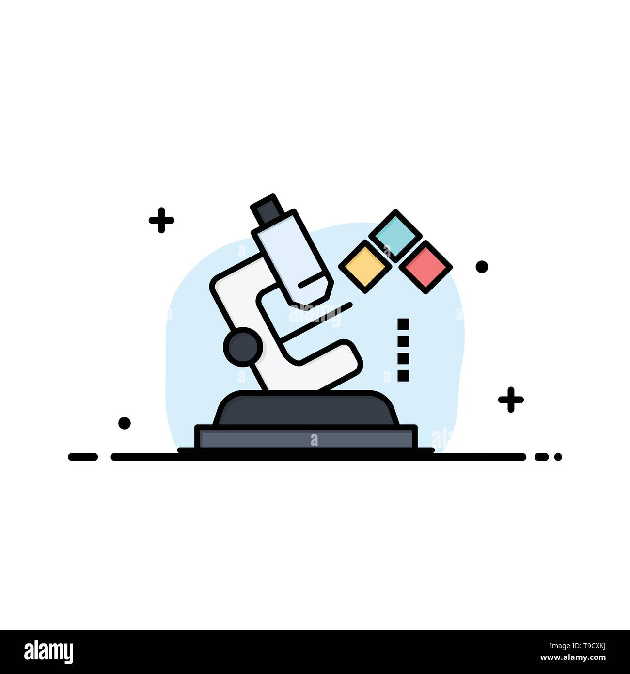 Medical Laboratory Microscope Logo
