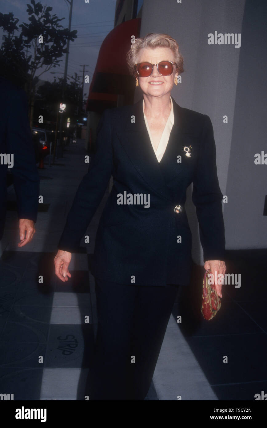 West Hollywood, California, USA 17th April 1994 Actress Angela Lansbury ...