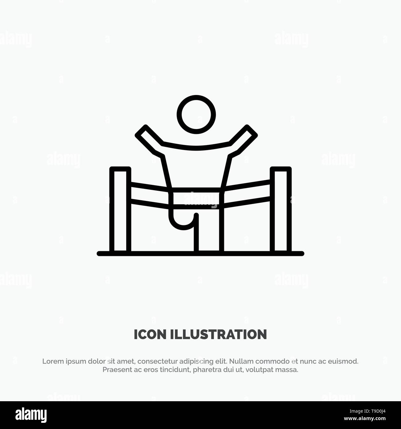 Happy finish Cut Out Stock Images & Pictures - Alamy