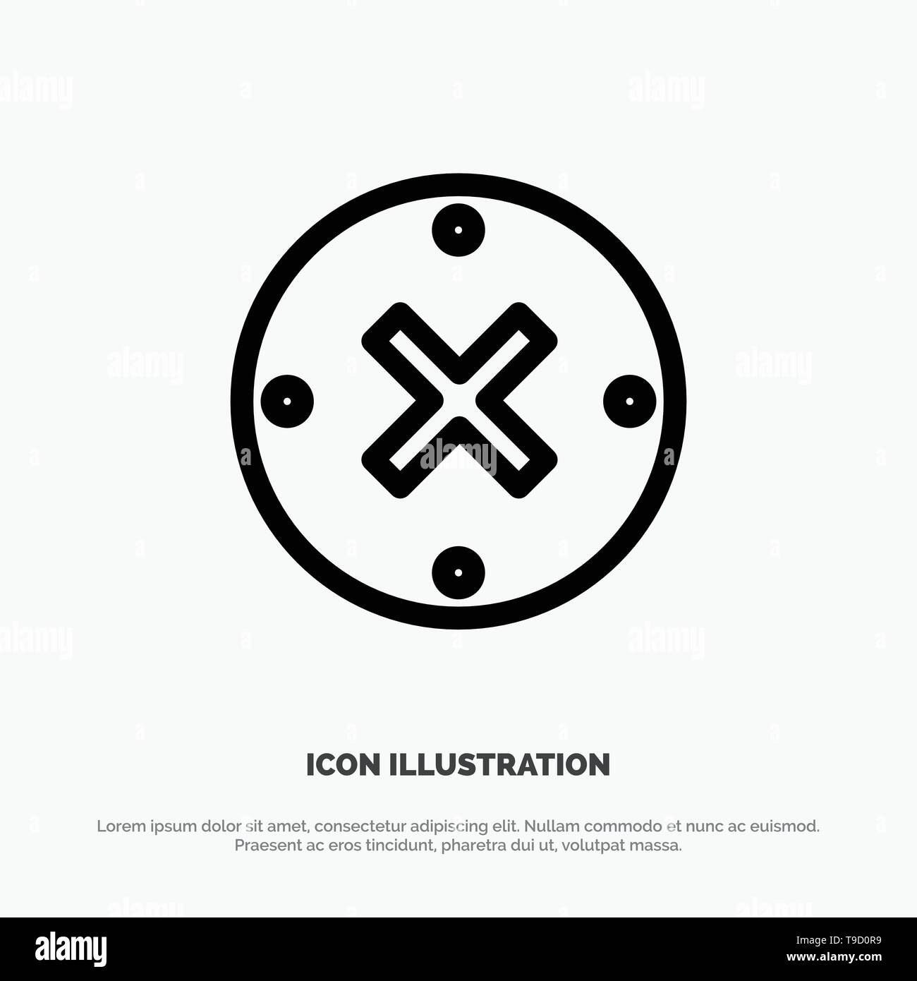 Cancelled vector vectors Stock Vector Images - Alamy