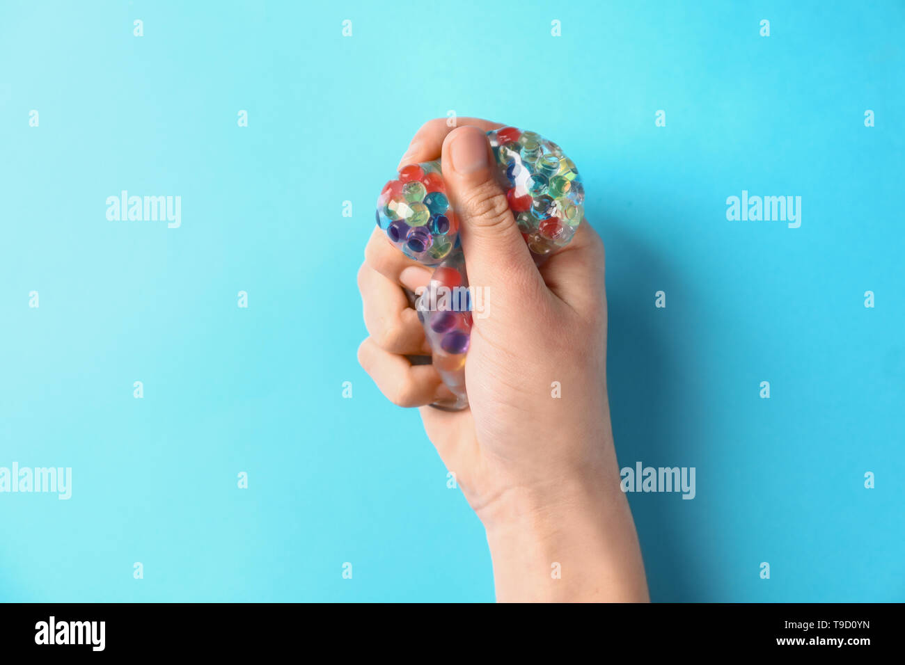 Hand Squeezing Stress Ball High Resolution Stock Photography and Images ...