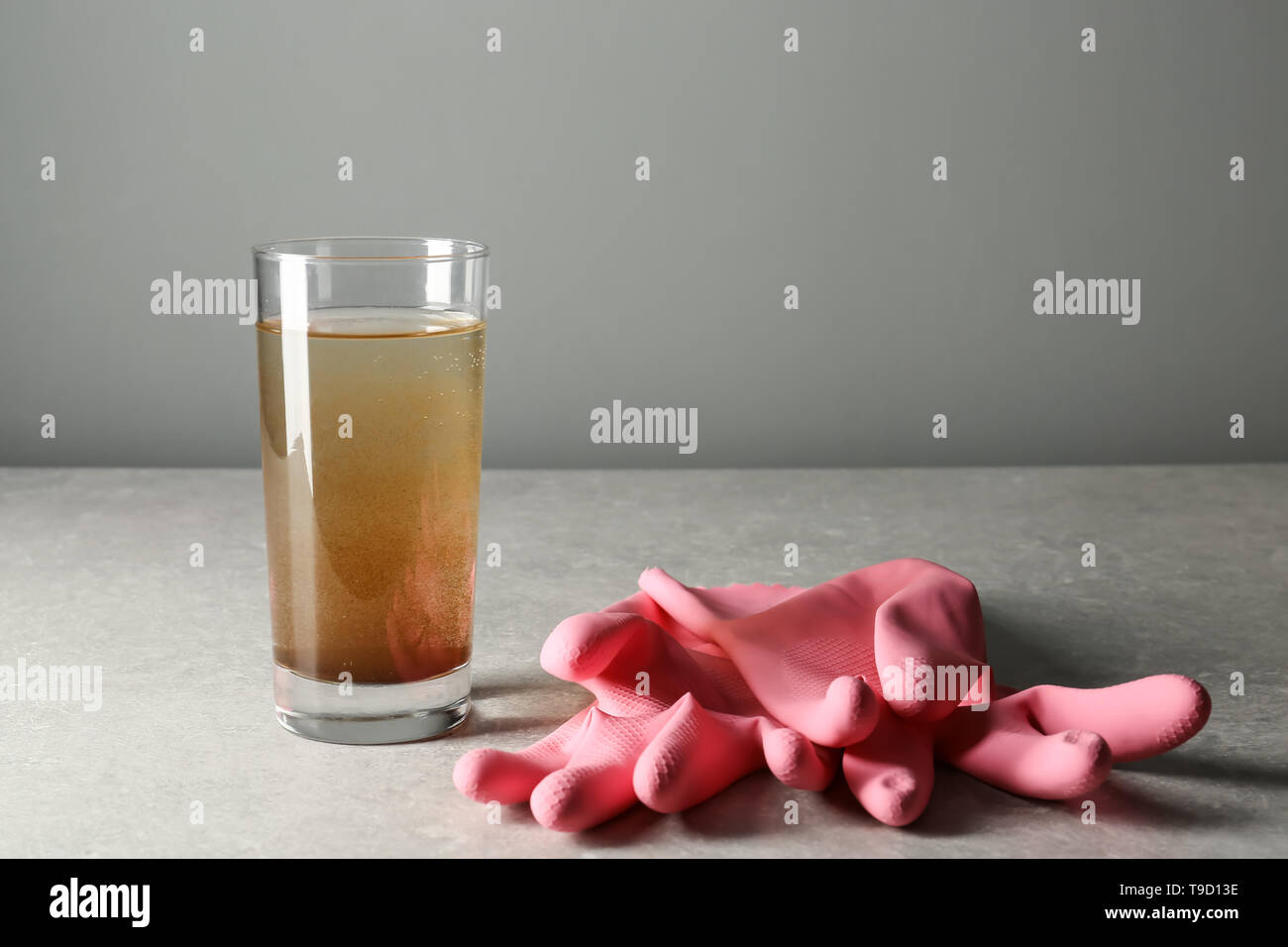 Water sample gloves hi-res stock photography and images - Alamy