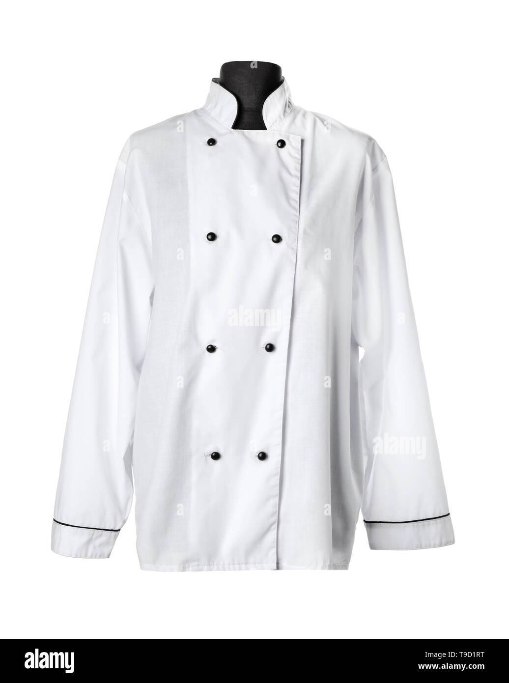 Uniform of professional chef on white background Stock Photo - Alamy