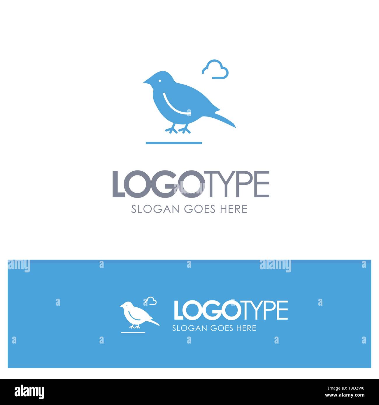 Male and female sparrow Stock Vector Images - Alamy