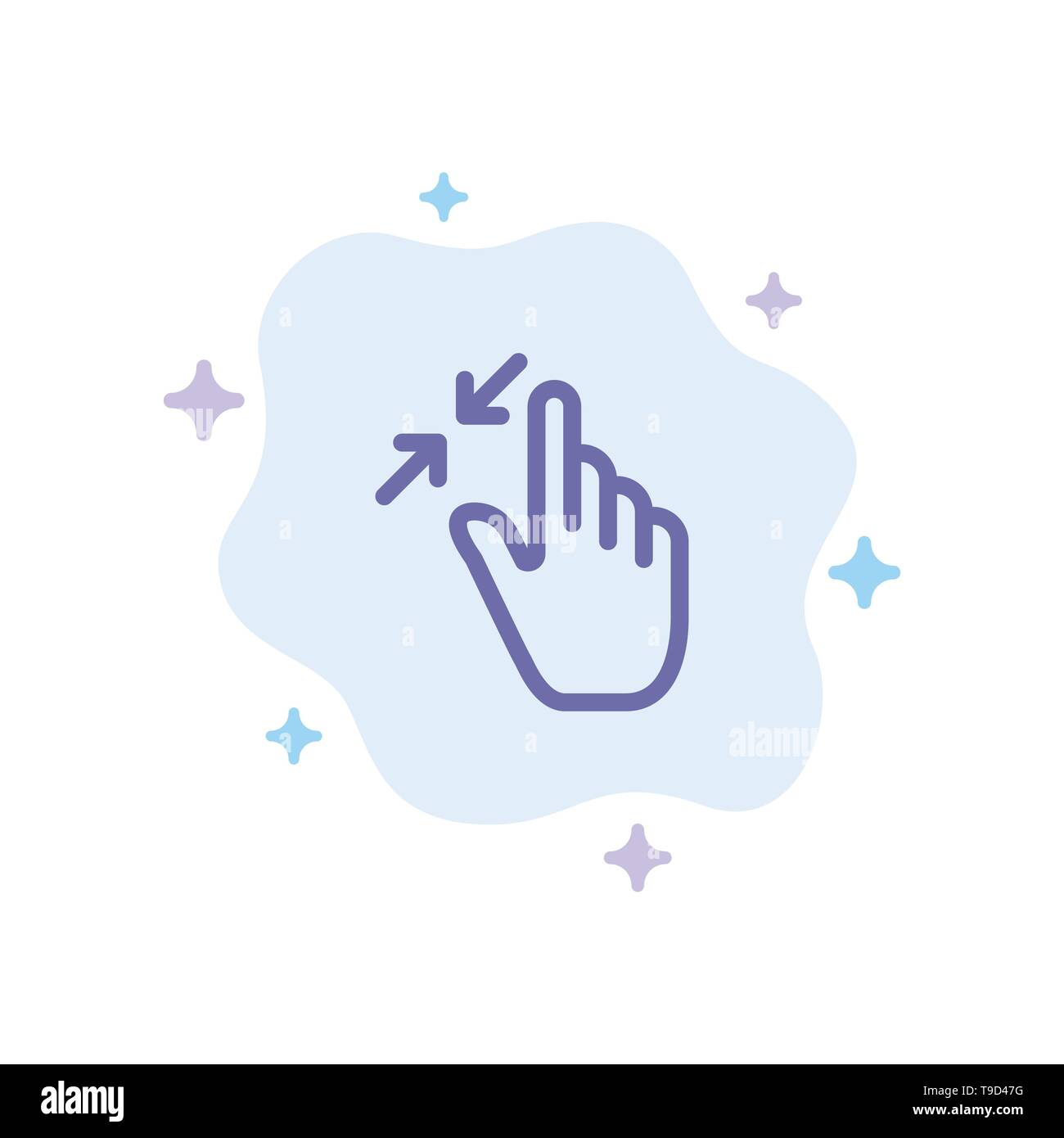 Pinch zoom background Cut Out Stock Images & Pictures - Alamy