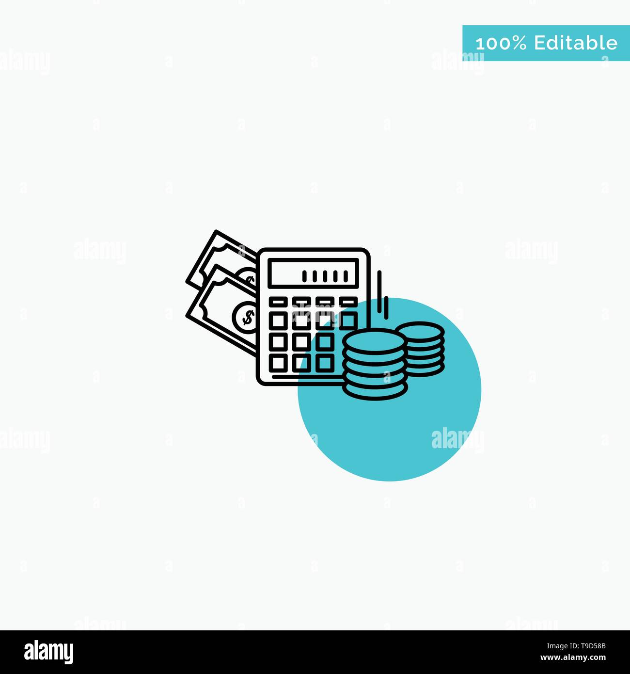 Account balance wallet icon Stock Vector Images - Alamy