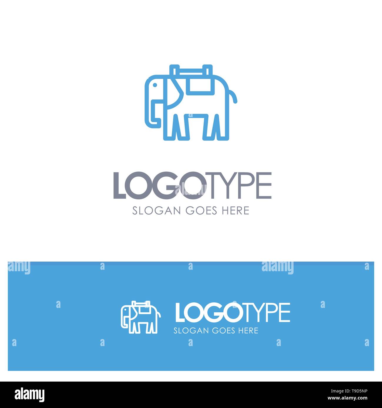 Animal place logo hi-res stock photography and images - Alamy