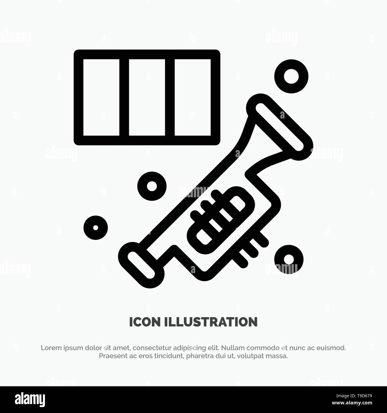 Brass instrument vector vectors hi-res stock photography and images - Alamy