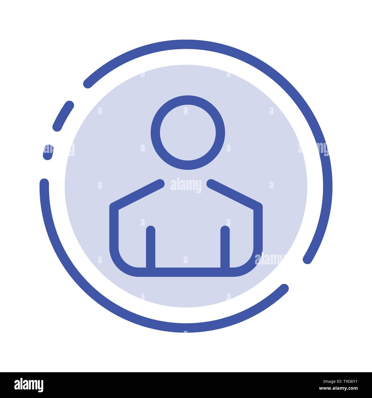 Dotted line person Cut Out Stock Images & Pictures - Alamy