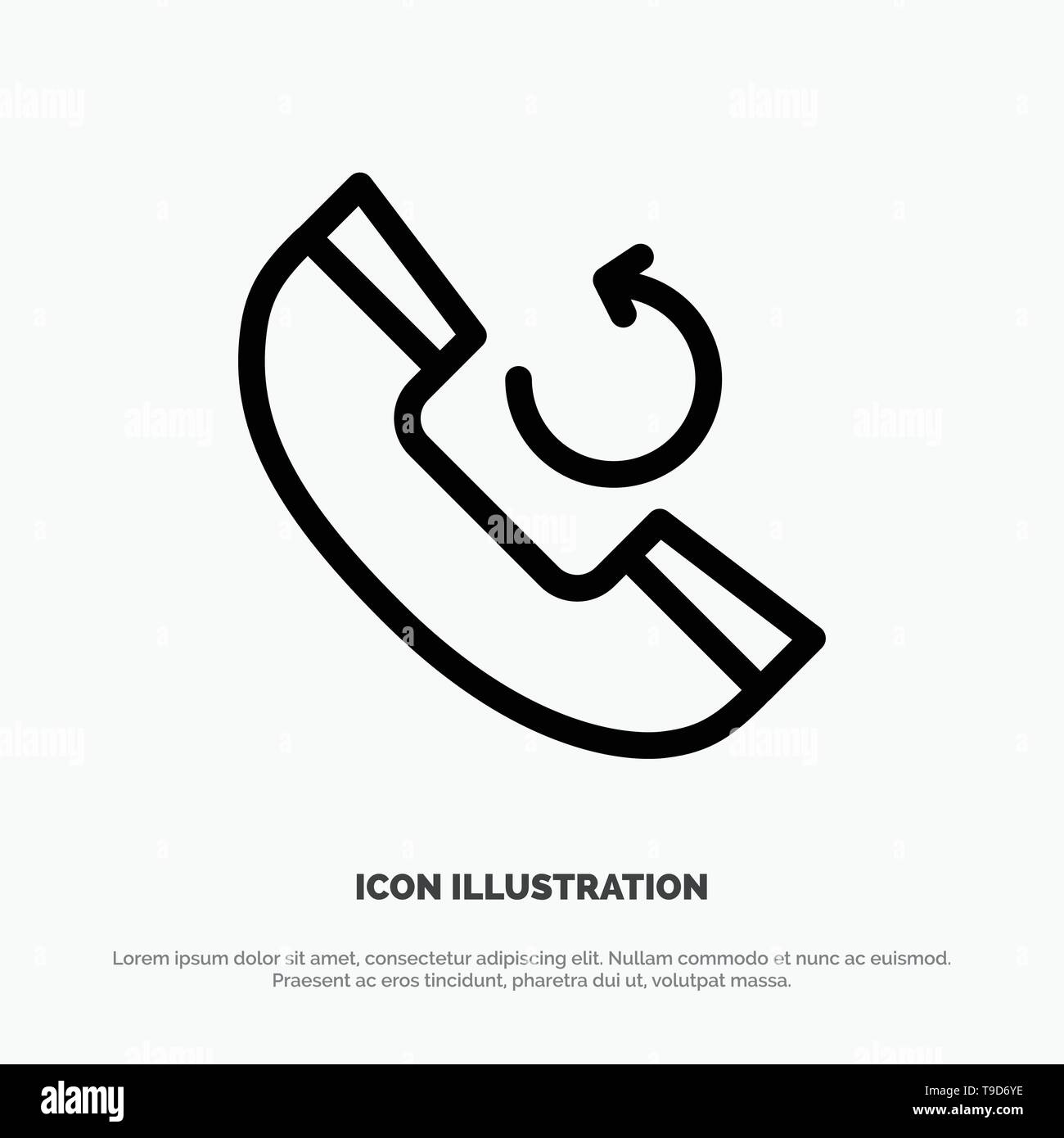 Callback Stock Vector Images - Alamy