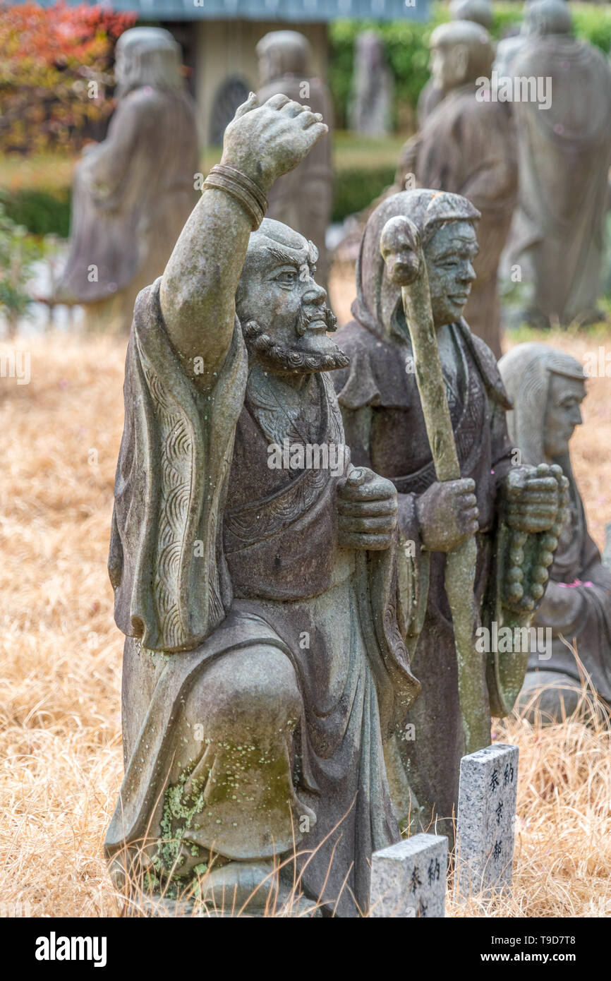 Arhat statues hi-res stock photography and images - Alamy