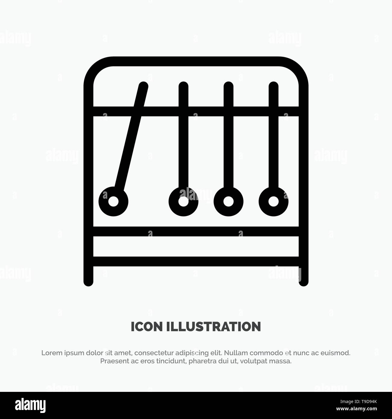 Pendulum vector vectors hi-res stock photography and images - Alamy