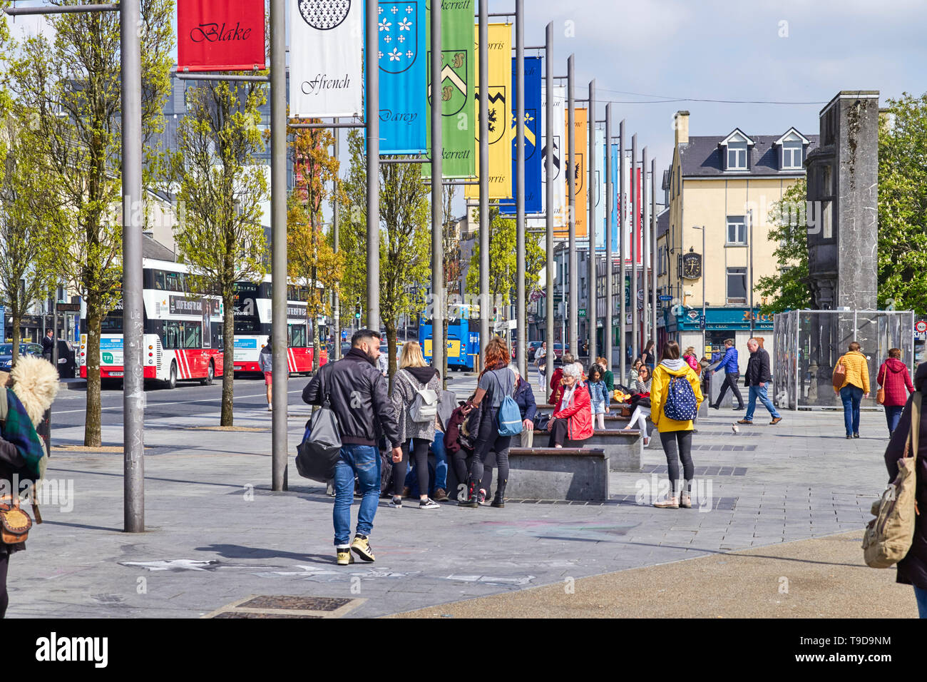 Eyre square galway hi-res stock photography and images - Alamy