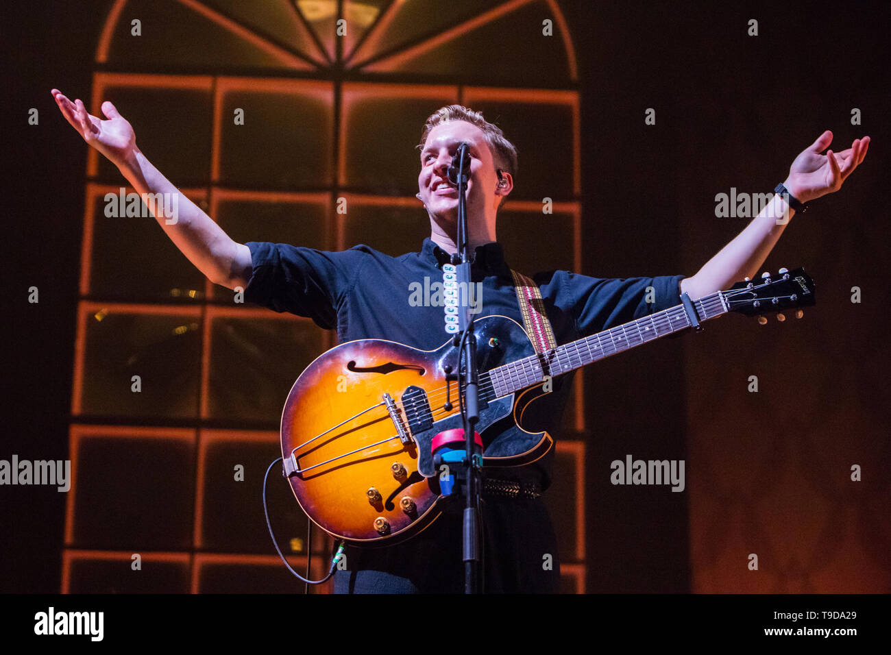 Milan Italy. 17 May 2019. The English singer-songwriter GEORGE EZRA ...