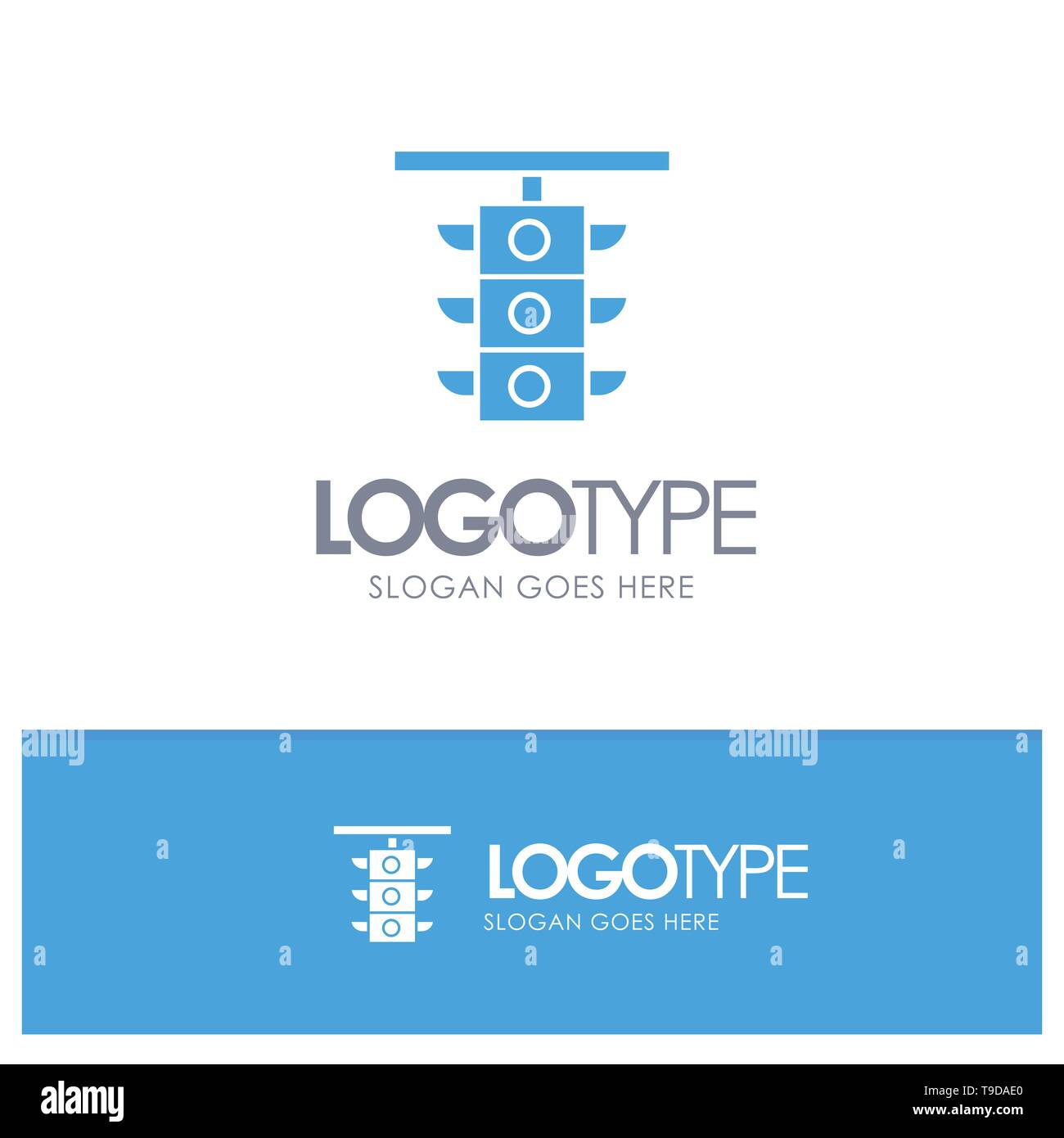 Train traffic lights Stock Vector Images - Alamy