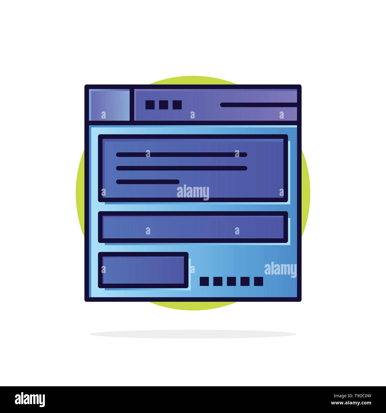 Css circle hi-res stock photography and images - Alamy