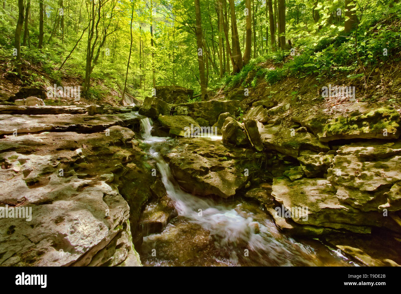 Waterfall jordan river hi-res stock photography and images - Alamy