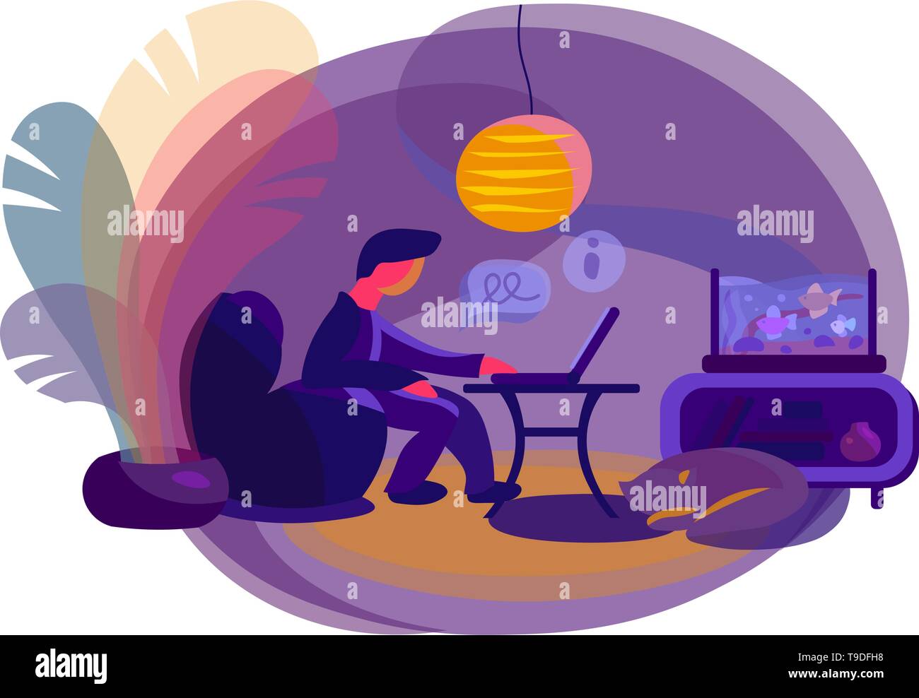 Laptoop Stock Vector Images - Alamy