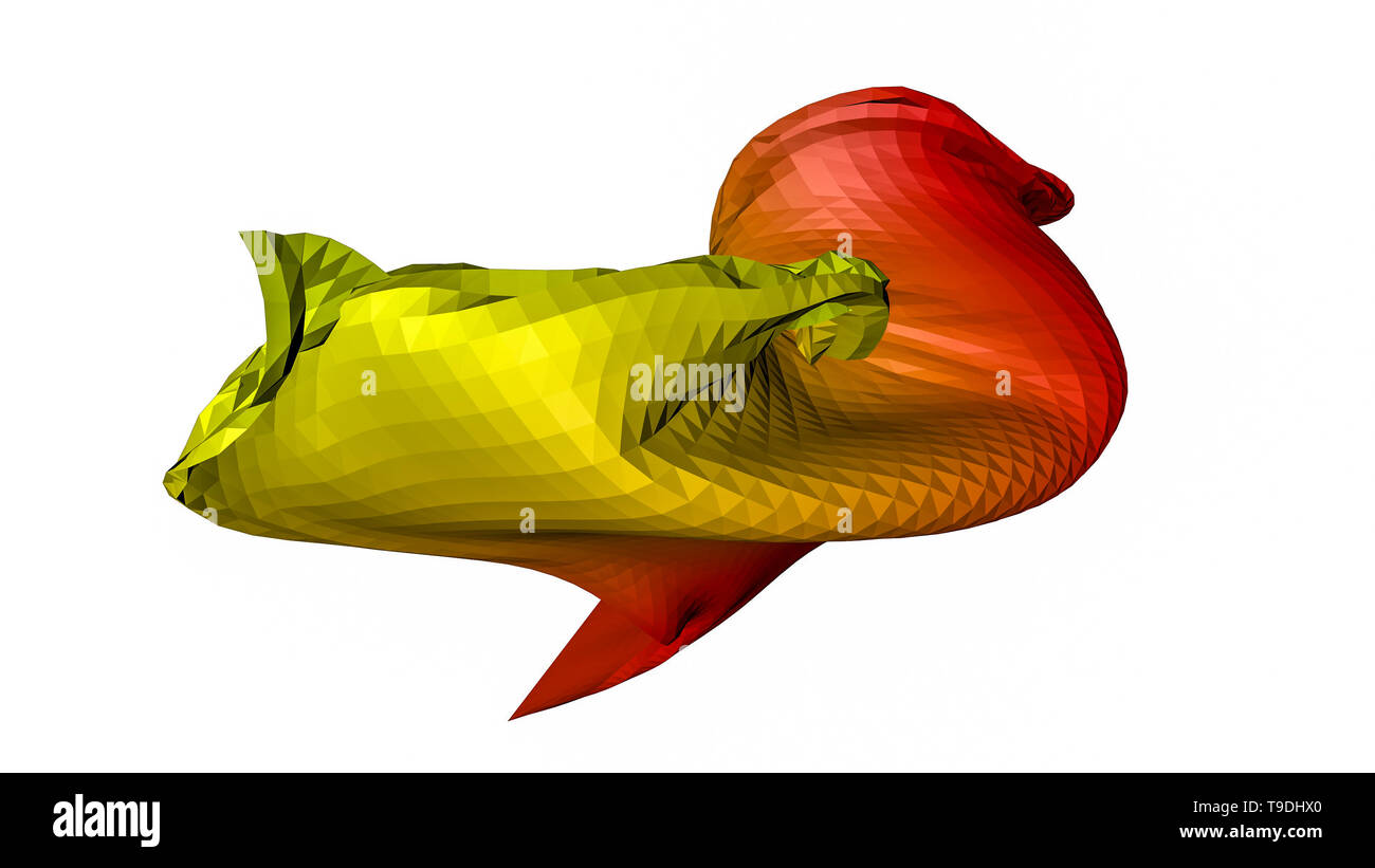 Low poly particles Cut Out Stock Images & Pictures - Alamy