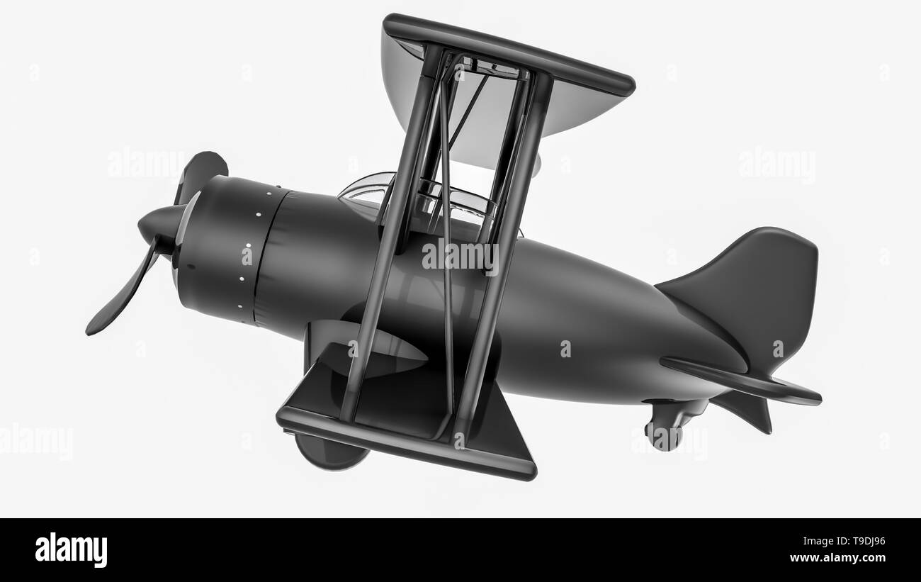 A toy plane Black and White Stock Photos & Images - Alamy