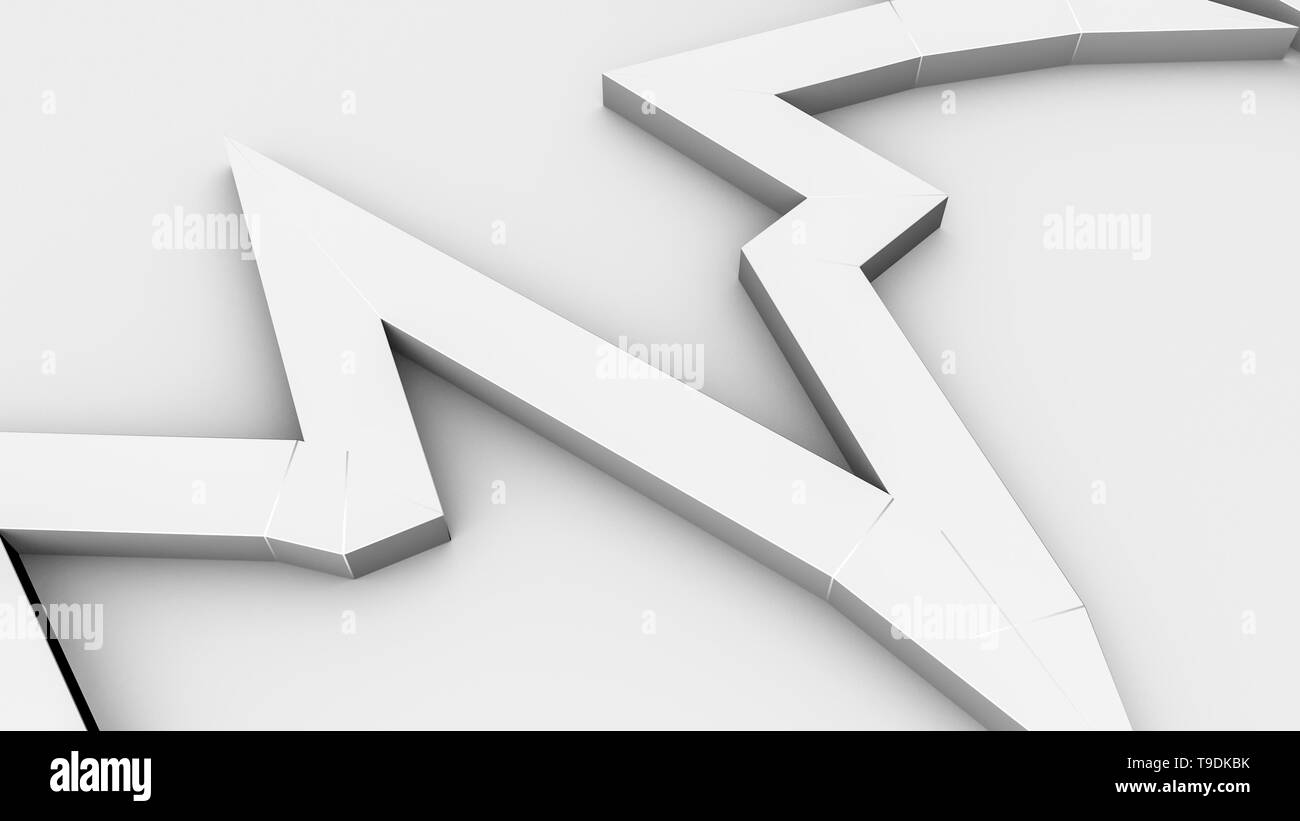 abstract strip. illustration. 3d rendering Stock Photo - Alamy