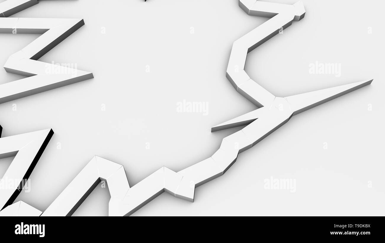 abstract strip. illustration. 3d rendering Stock Photo - Alamy