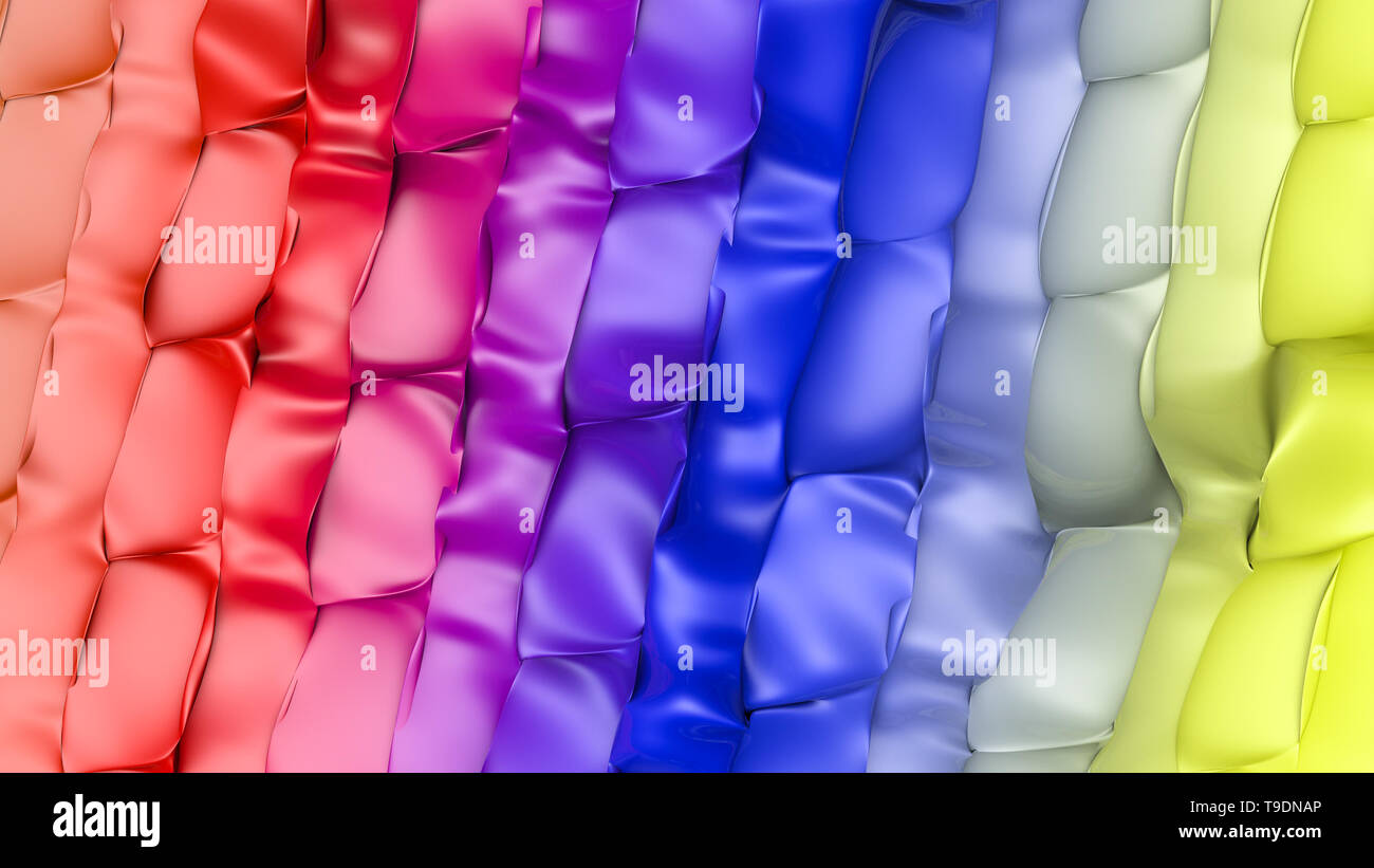 multi-colored abstract. 3D rendering Stock Photo - Alamy