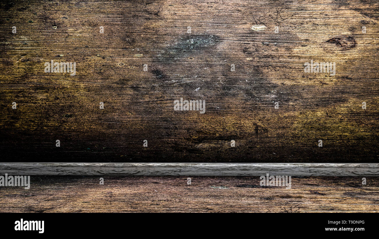 room with a metal wall and ceiling. metal texture. 3D rendering Stock ...