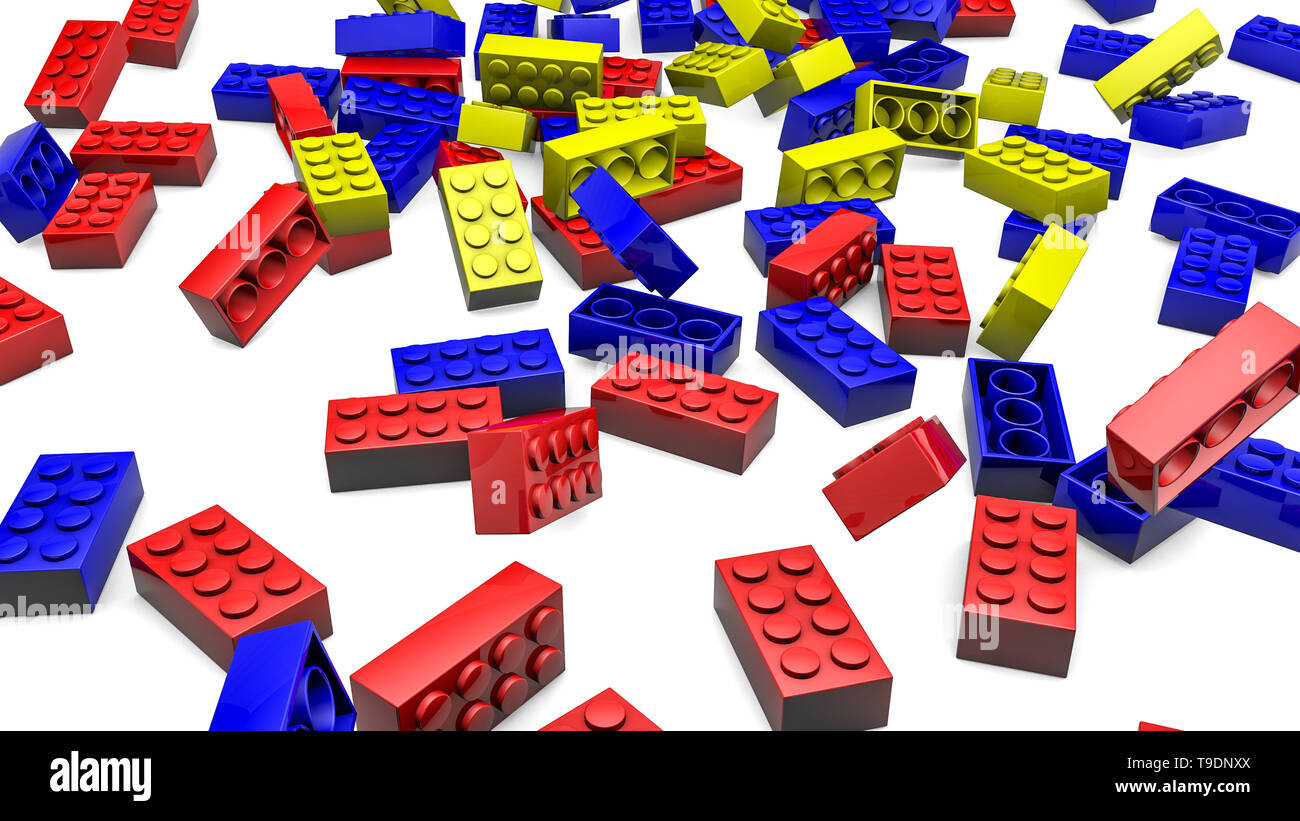 Childrens constructor on white hi-res stock photography and images - Alamy