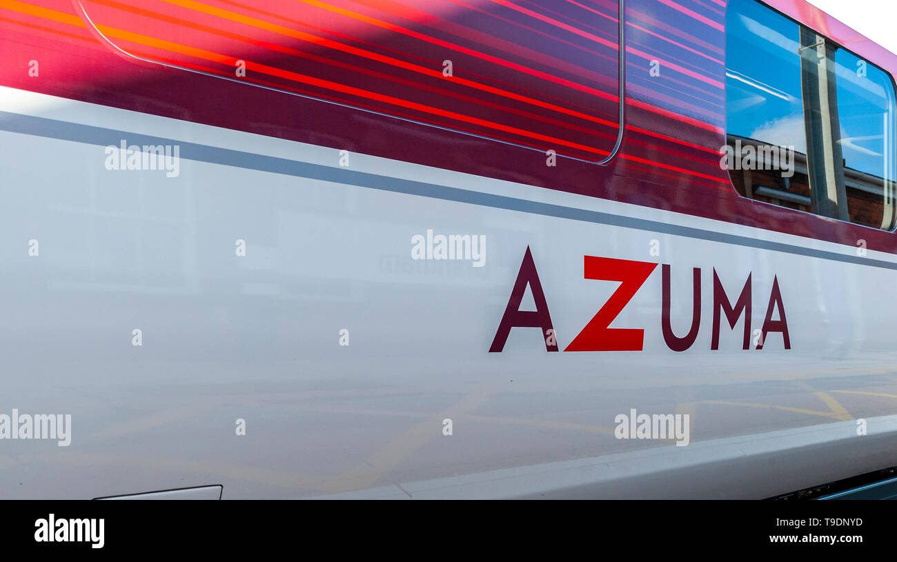 Grantham Station, Lincolnshire, England. The London North Eastern ...