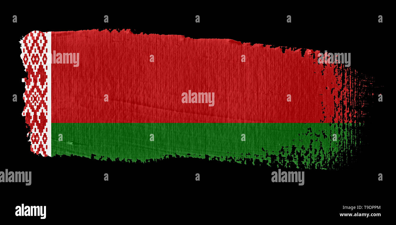 Belarus brush stroke hi-res stock photography and images - Alamy