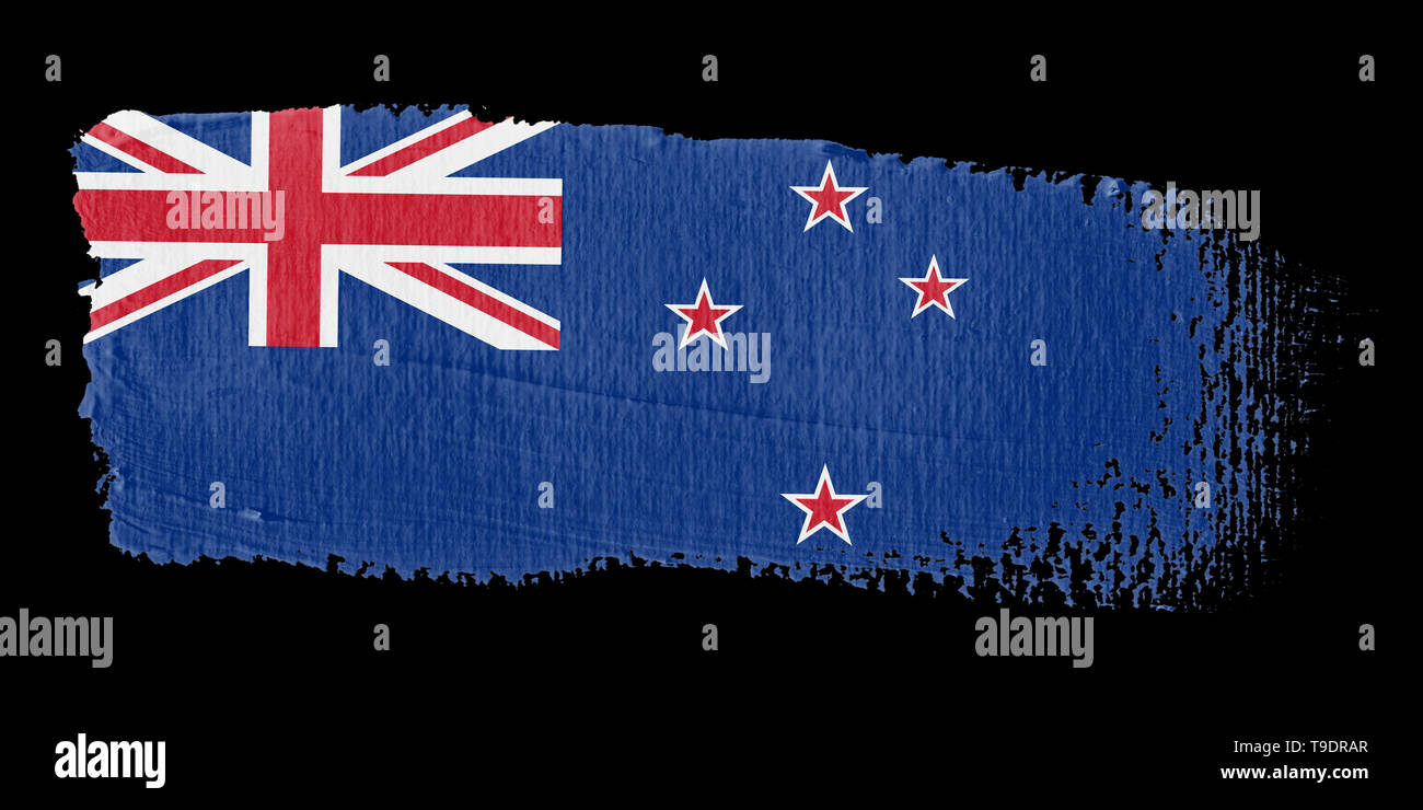 New zealand brush stroke hi-res stock photography and images - Alamy