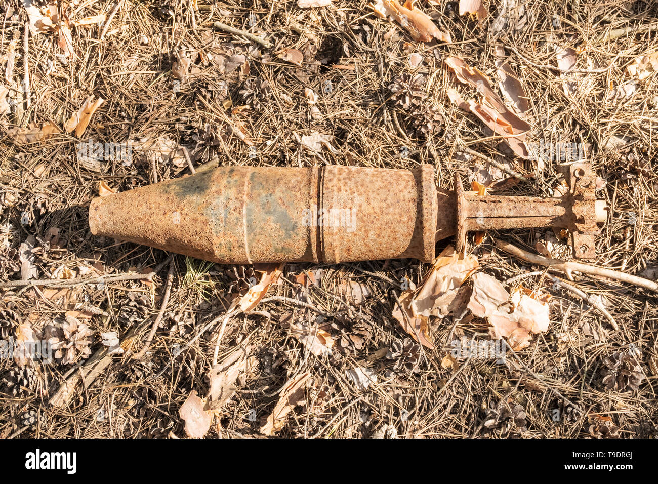 Danger unexploded bomb world war hi-res stock photography and images ...