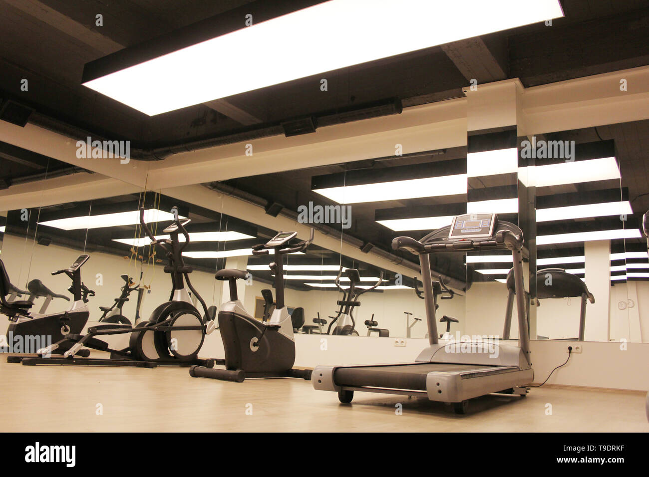 Gym illumination hi-res stock photography and images - Alamy