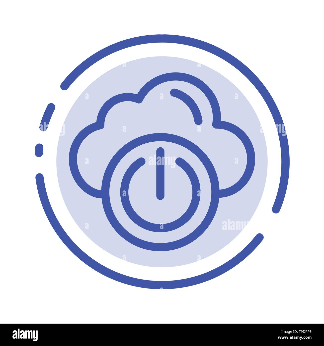 Dotted cloud Cut Out Stock Images & Pictures - Alamy